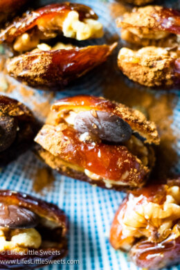 Walnut Stuffed Dates - Life's Little Sweets