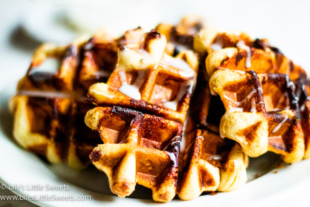 Cinnamon Roll Waffles Story - Life's Little Sweets