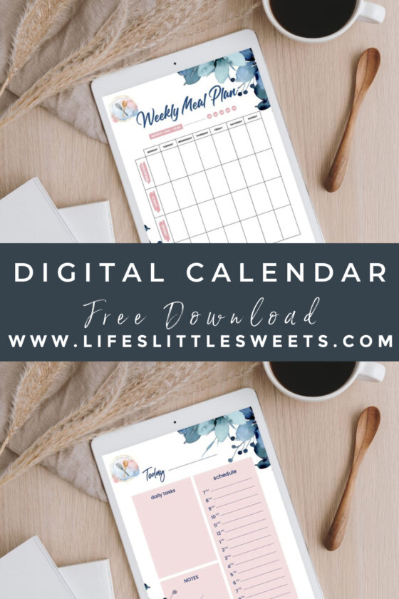 Free Digital Calendar - Life's Little Sweets