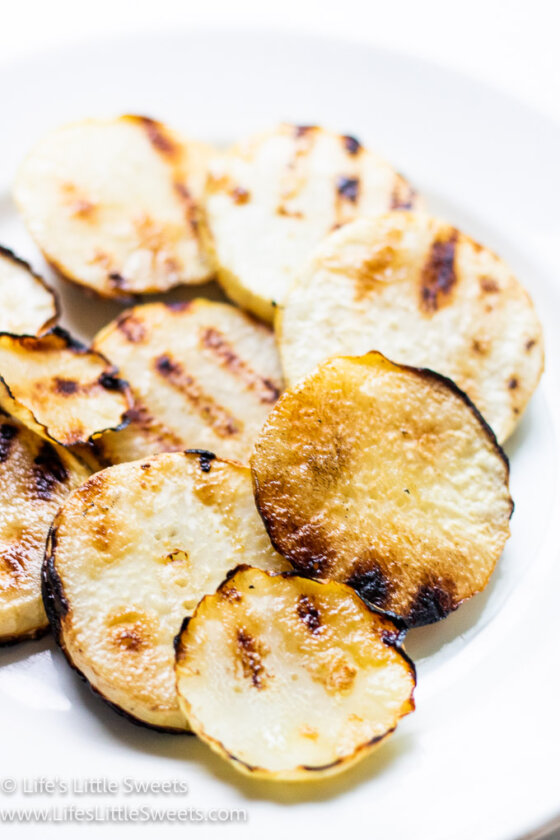 Grilled Kohlrabi - Life's Little Sweets