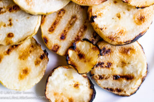Grilled Kohlrabi - Life's Little Sweets