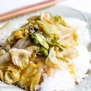 Stir Fry Lettuce - Life's Little Sweets