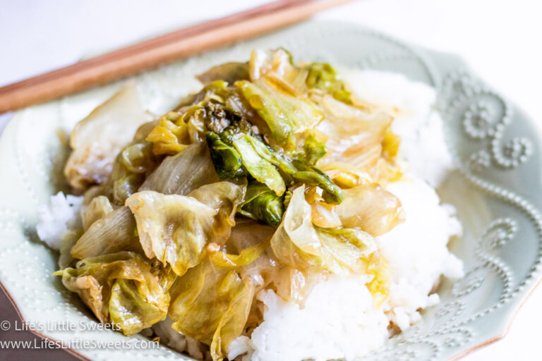 Stir Fry Lettuce - Life's Little Sweets