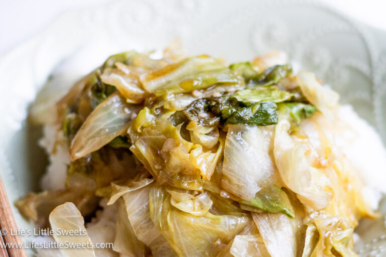 Stir Fry Lettuce - Life's Little Sweets