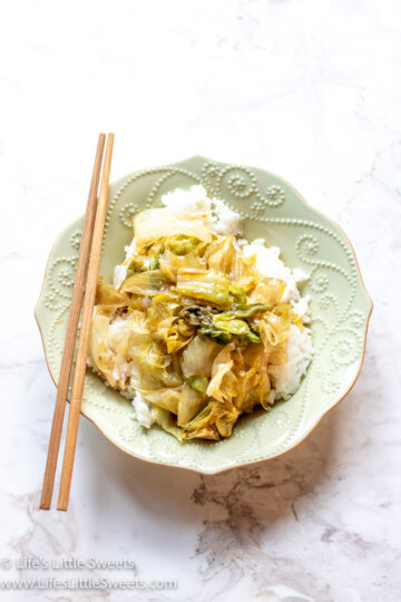 Stir Fry Lettuce - Life's Little Sweets