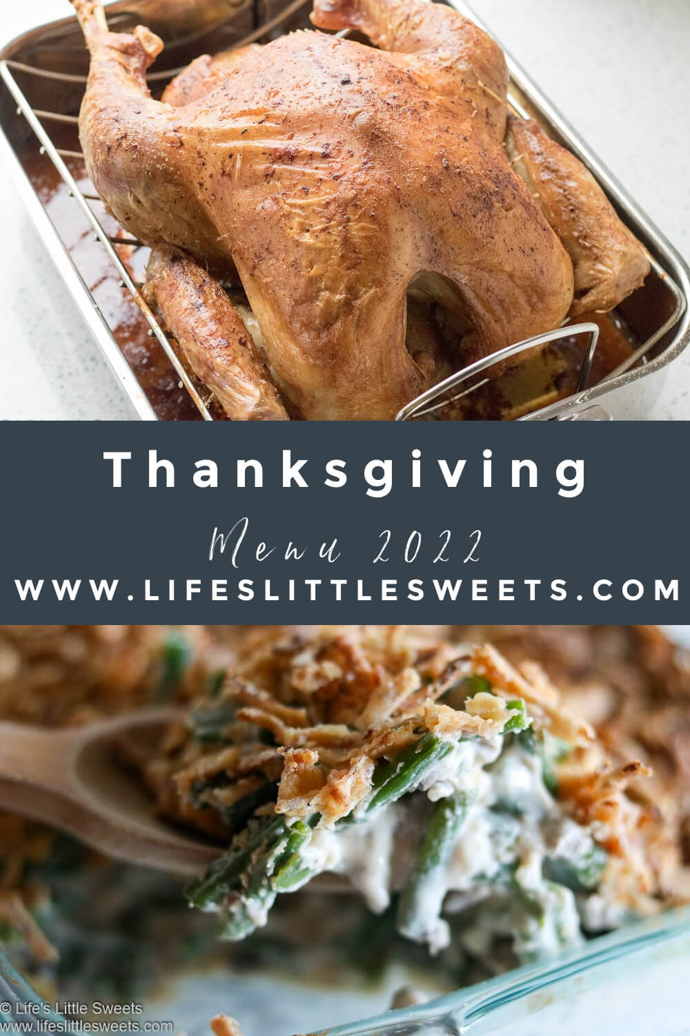 Thanksgiving Menu 2022 - Life's Little Sweets