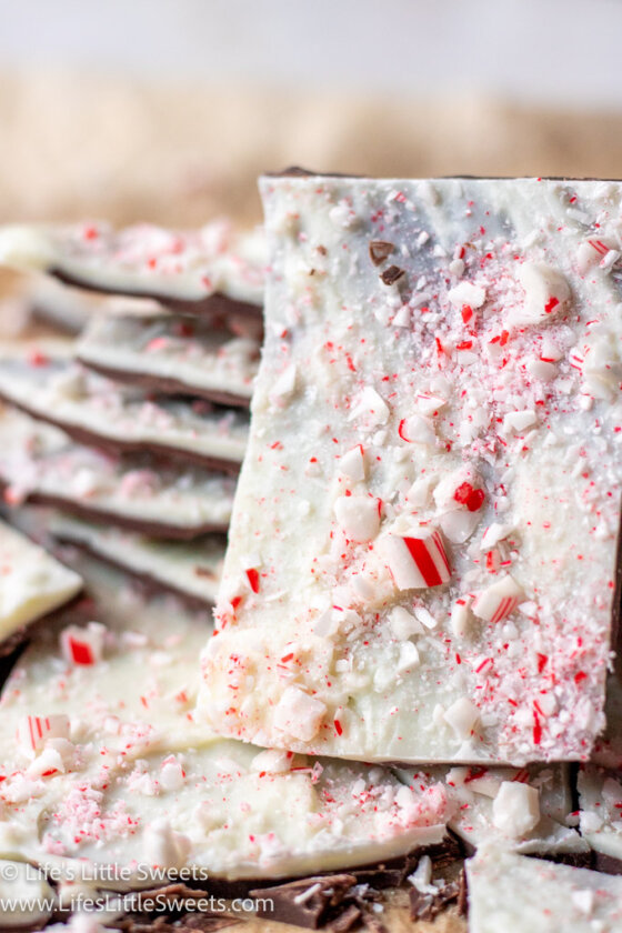 Peppermint Bark (BEST Easy Candy Recipe!) - Life's Little Sweets