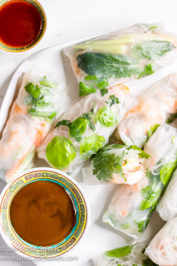 Fresh Spring Rolls - Life's Little Sweets