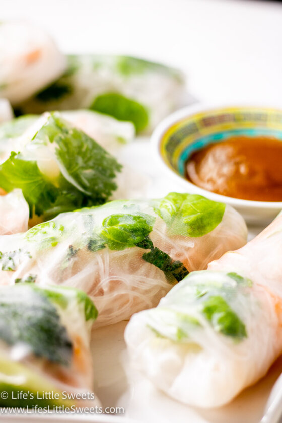 Fresh Spring Rolls - Life's Little Sweets