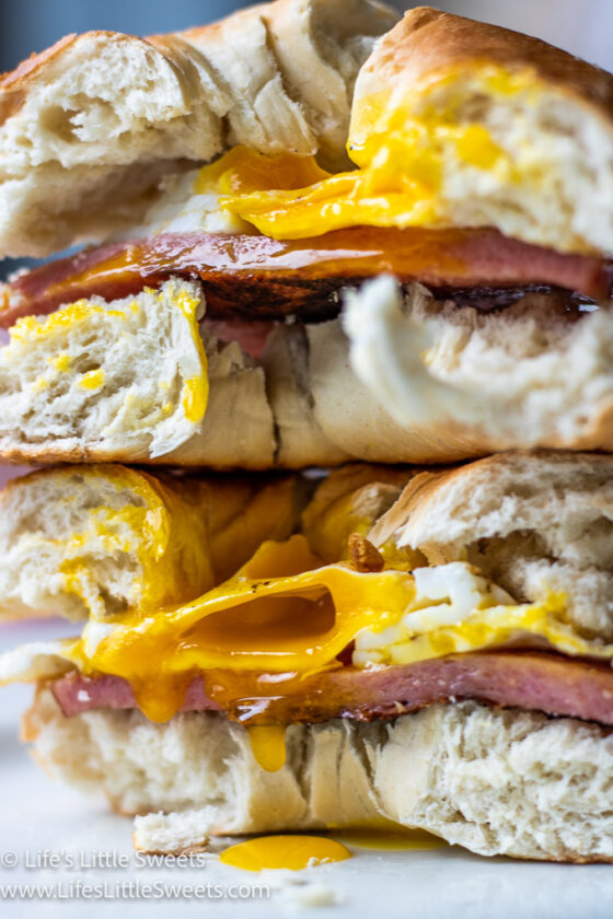 Pork Roll Bagel - Life's Little Sweets