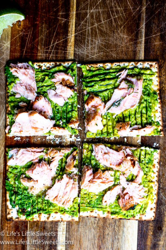 Salmon Avocado Matzo Toast - Life's Little Sweets