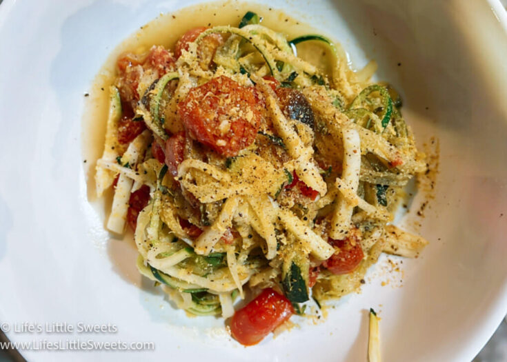 Zucchini Noodles - Life's Little Sweets