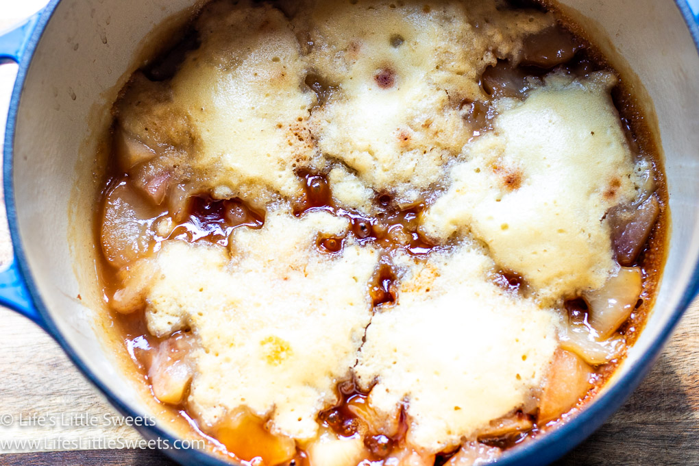 Peach Slump Recipe (How to Make a Peach Slump) - Life's Little Sweets