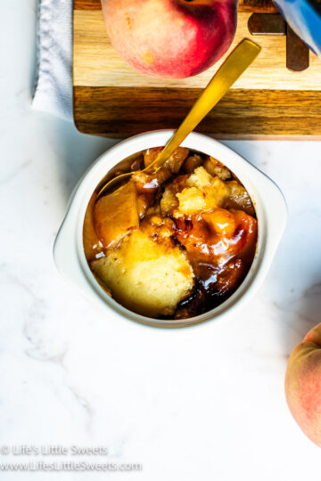 Peach Slump Recipe (How to Make a Peach Slump) - Life's Little Sweets