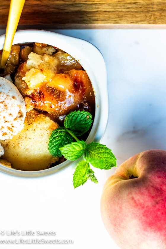 Peach Slump Recipe (How to Make a Peach Slump) - Life's Little Sweets