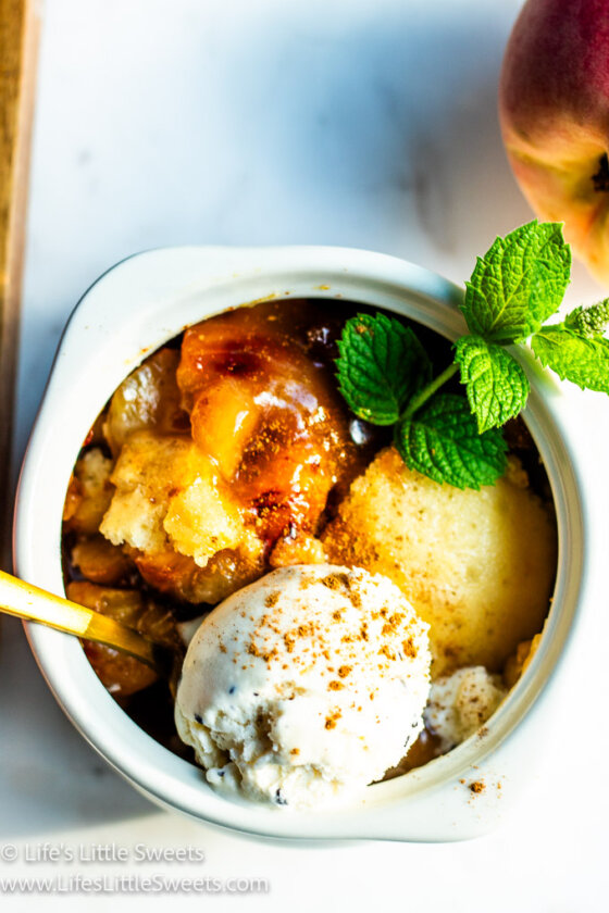 Peach Slump Recipe (How to Make a Peach Slump) - Life's Little Sweets