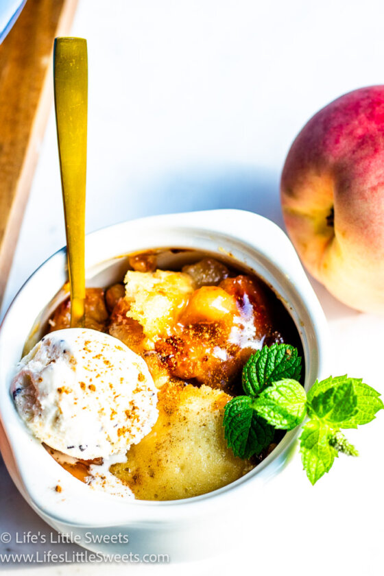 Peach Slump Recipe (How to Make a Peach Slump) - Life's Little Sweets