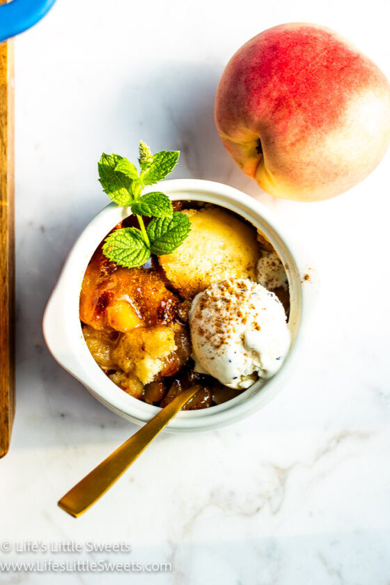 Peach Slump Recipe (How to Make a Peach Slump) - Life's Little Sweets