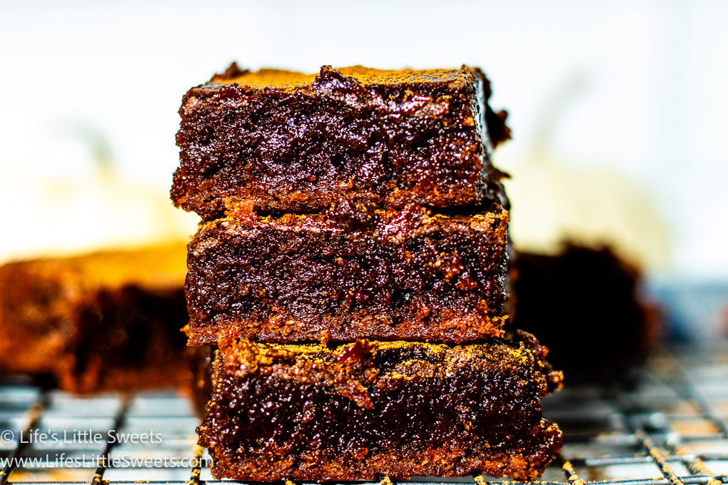 Pumpkin Spice Brownies Recipe - Life's Little Sweets