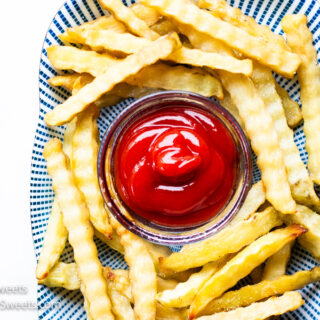 Crinkle Cut Fries Recipe - Life's Little Sweets