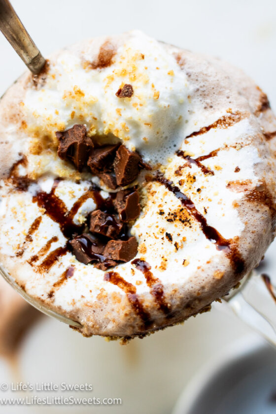 S'mores Latte Recipe - Life's Little Sweets